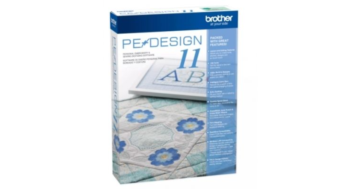 Brother PE Design 11 Embroidery Digitizing Software | Sell-SA
