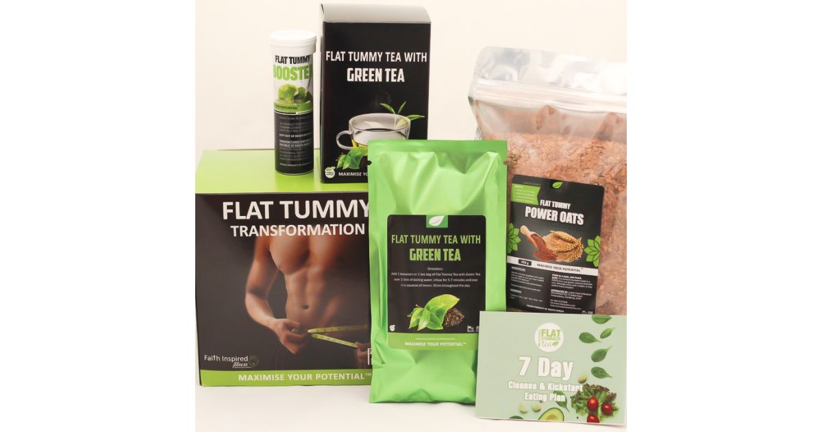 Mamas Flat Stomach Tea Flat Tummy Transformation Box I Slimming Weight loss Transformation Box Sell SA